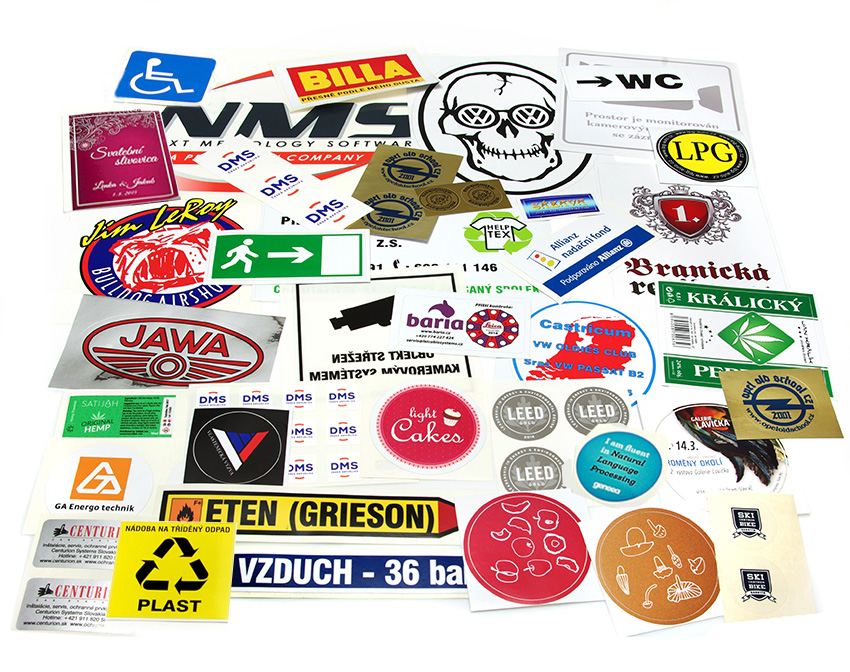 PVC samolepky s násekem | On-line kalkulace RAFO